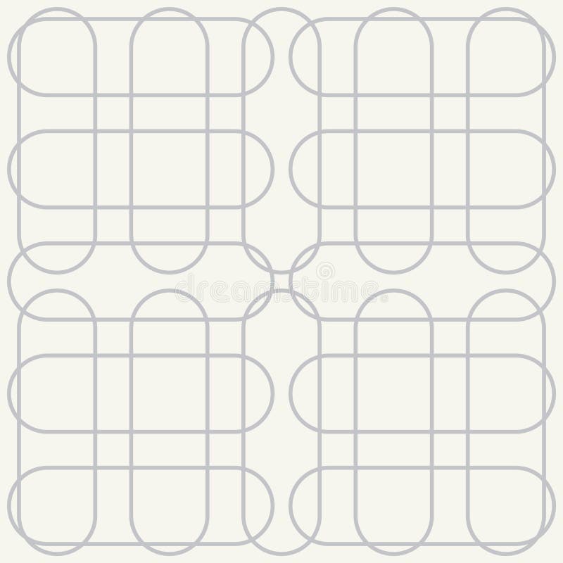 Vector Seamless Pattern with Ovals Stock Vector - Illustration of ...