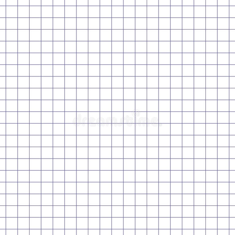 Vector Seamless Pattern Paper Exercise Book in a Cell. Texture Notebook ...