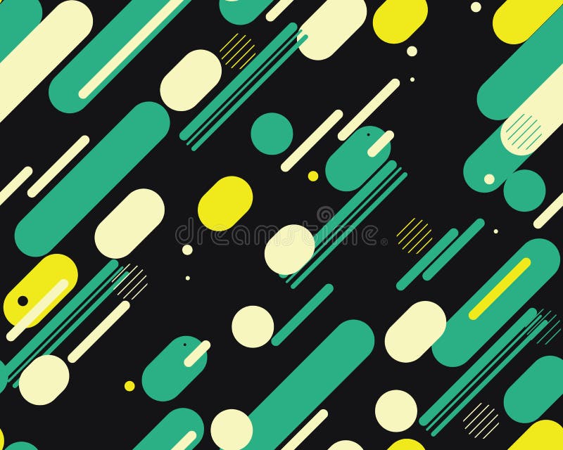 Vector Seamless Pattern stock vector. Illustration of repetition - 74443881