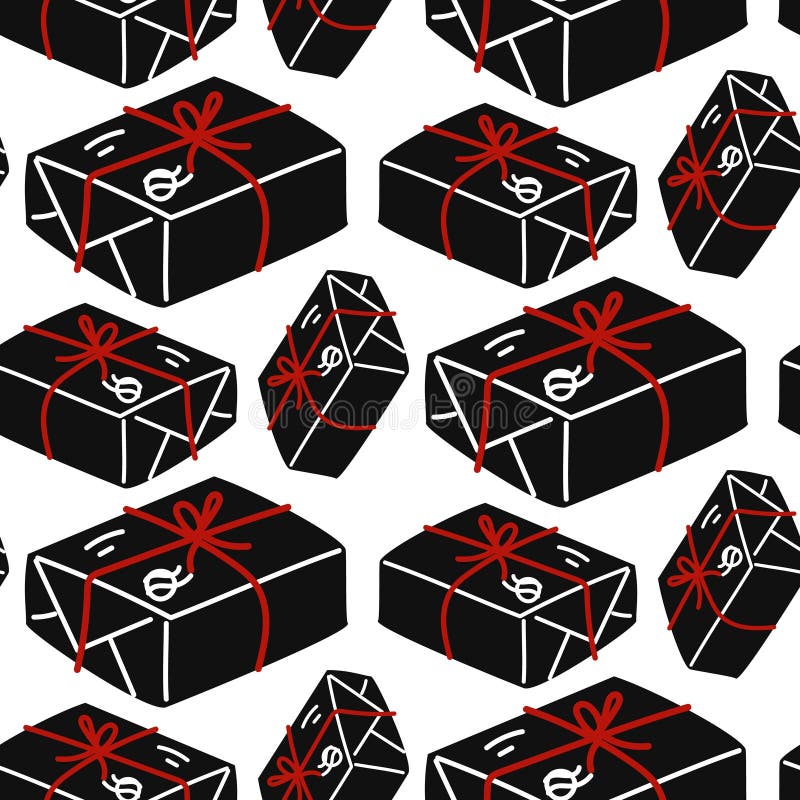 Parcels Pattern Stock Illustrations – 426 Parcels Pattern Stock ...