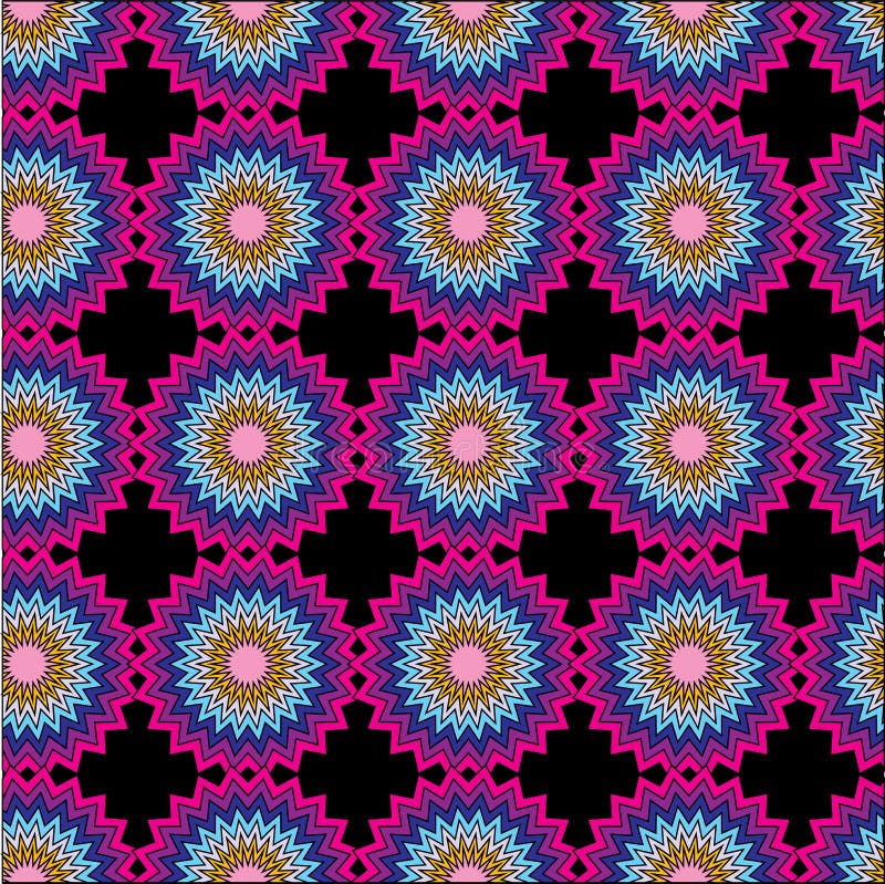 Vector seamless pattern. stock vector. Illustration of ornaments - 67221557