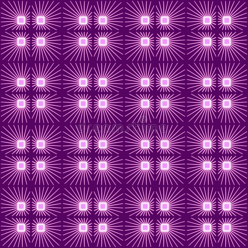 Vector Seamless Pattern with Rays of Color and Power. Retro Abstract ...