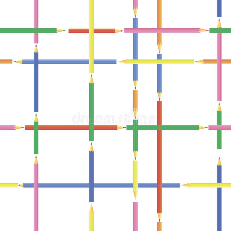 Vector Seamless Pattern. Rectangular Shapes Created from Colored ...