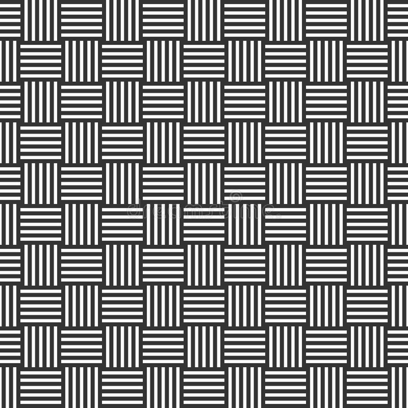 Vector Seamless Pattern of Rectangular Stripes. Geometrical Lattice ...