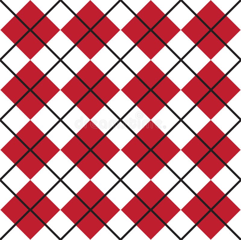 Cartoon Plaid Shirt Isolated on White Background Stock Illustration ...