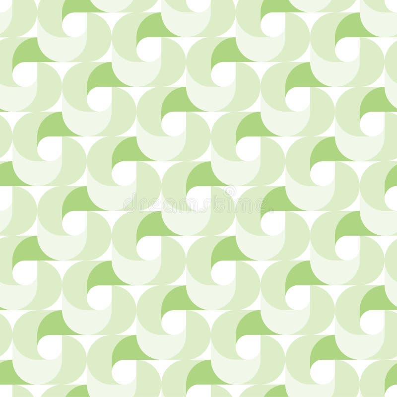 Vector Seamless Pattern of Regular Radial Waves Swirl Geometric Shapes ...