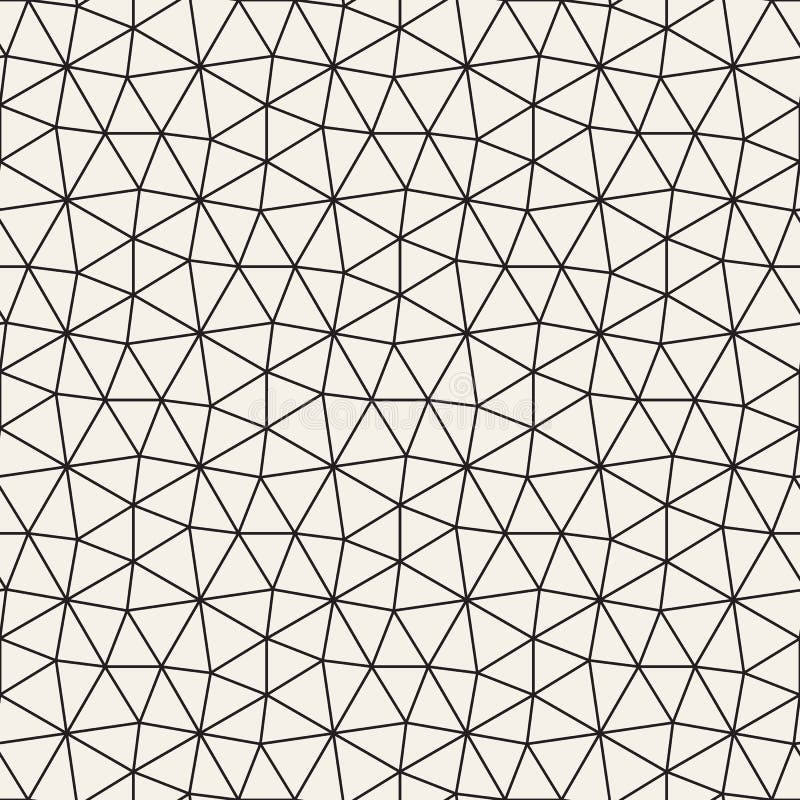 Vector Seamless Pattern. Repeating Geometric Elements. Stylish ...