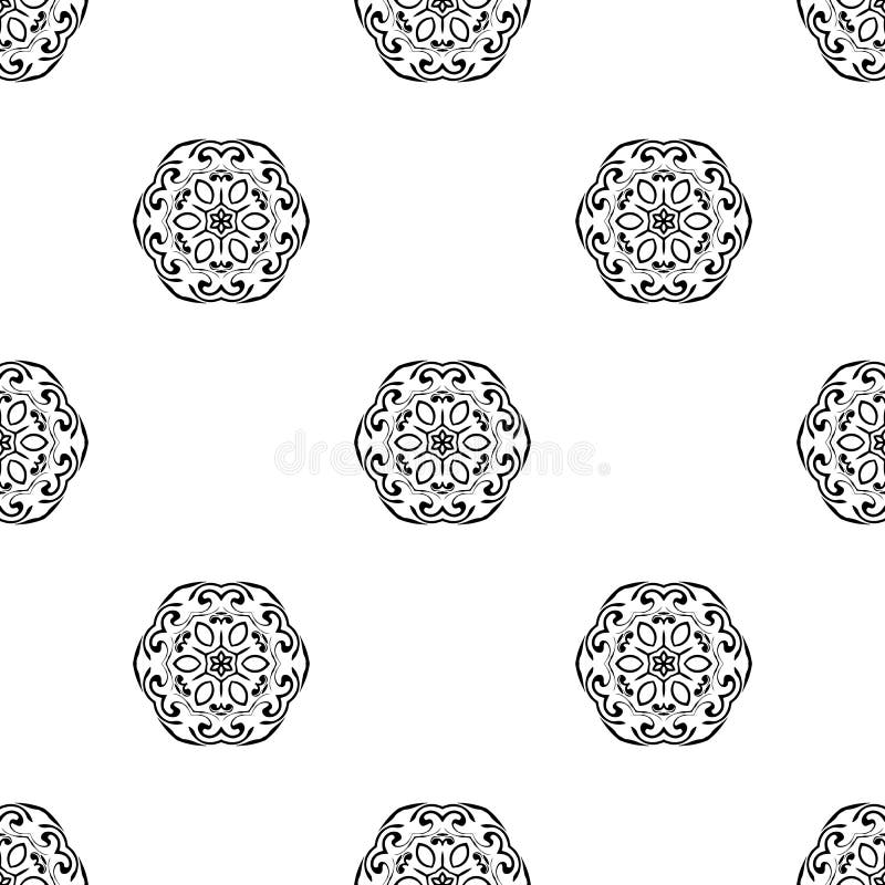 Vector Seamless Pattern. Repeating Geometric Stock Vector ...
