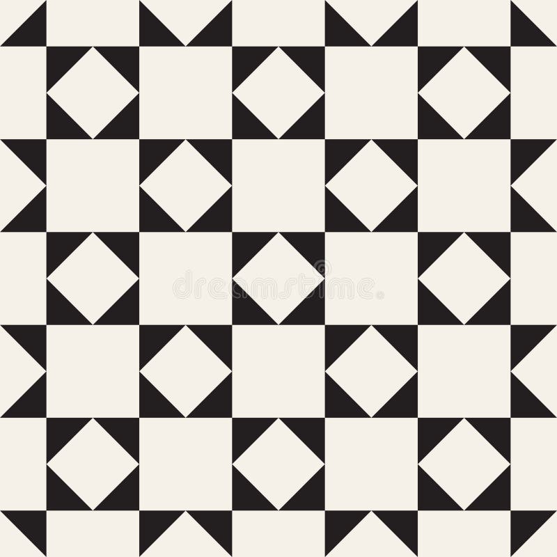 Vector Seamless Pattern. Repeating Geometric Elements. Stylish ...