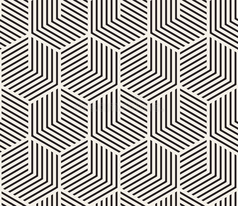 Black Repeating Geometric Pattern Stock Illustrations – 87,058 Black ...
