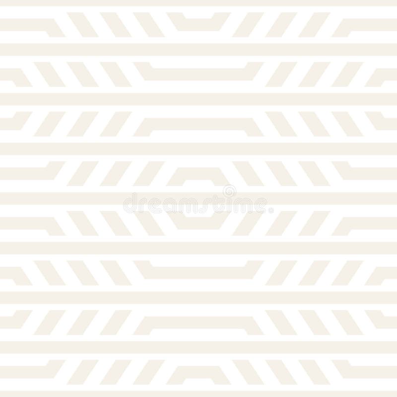 Vector Seamless Pattern. Repeating Lattice Abstract Background. Linear Grid from Striped ...