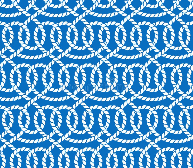 Vector Seamless Pattern of Ropes Stock Vector - Illustration of lasso ...