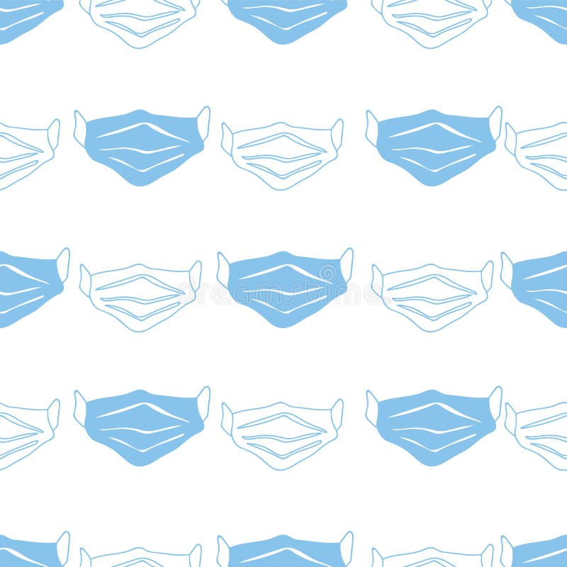 Masks and Respirators Templates Stock Vector - Illustration of hospital ...