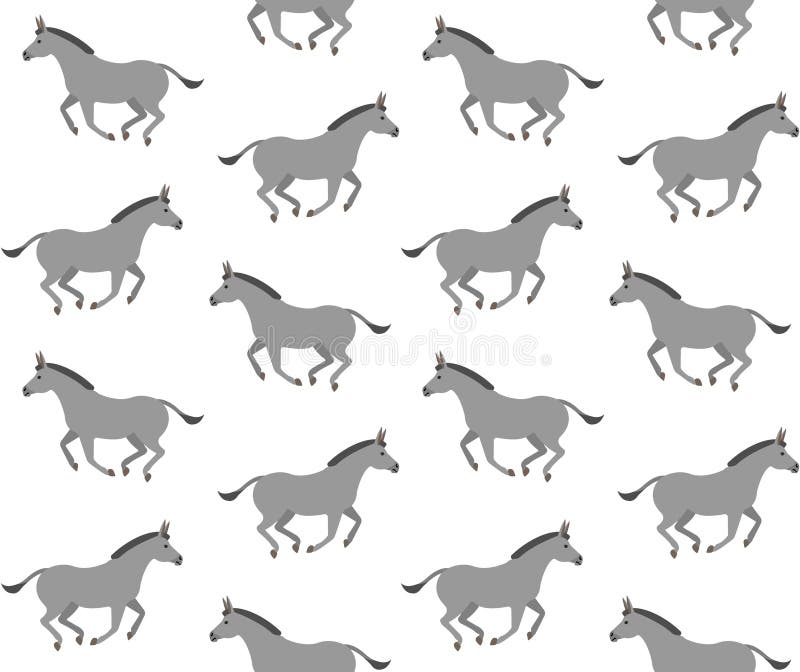 Donkey Running Stock Illustrations – 315 Donkey Running Stock ...