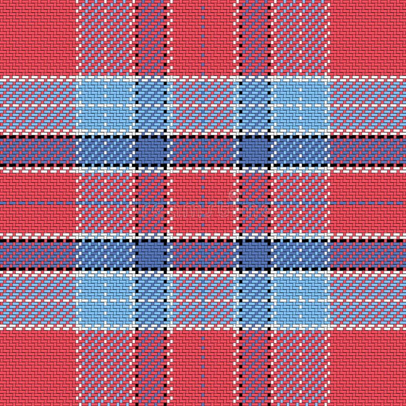 Vector Seamless Pattern Scottish Tartan Stock Vector - Illustration of ...