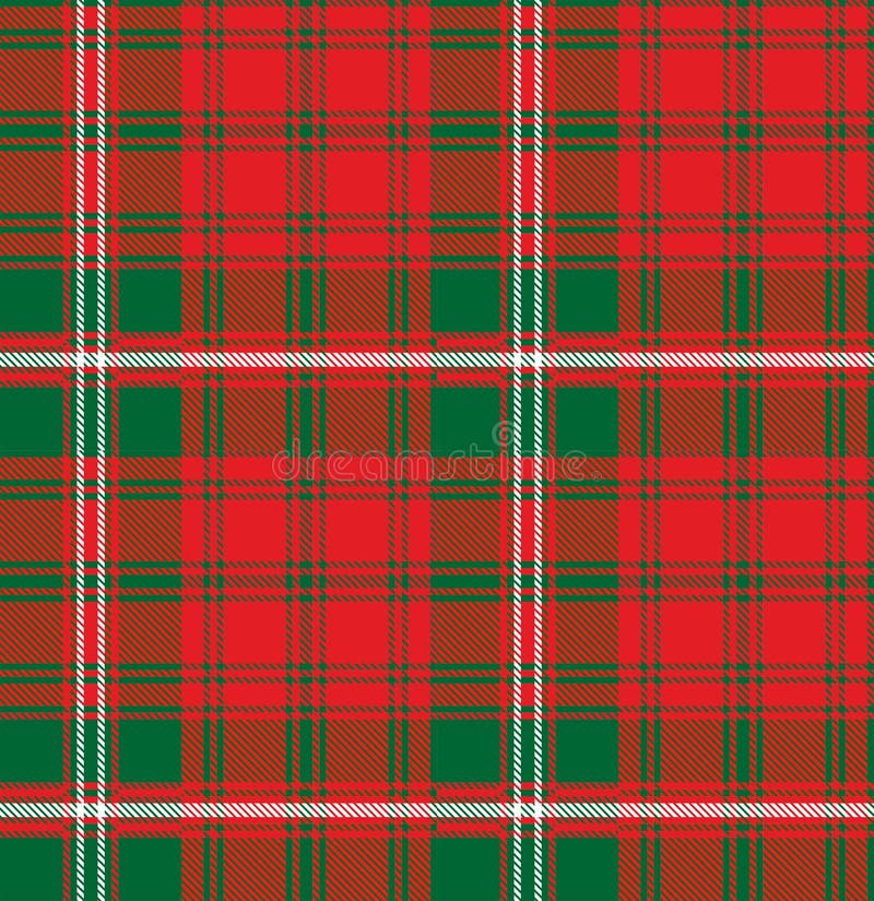 Vector Seamless Pattern Scottish Tartan Royal Stewart Stock ...