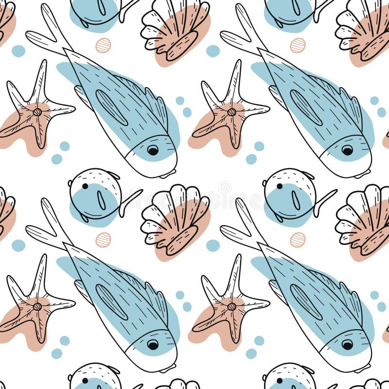 Vector Sea Life Font Stock Illustrations – 1,819 Vector Sea Life Font ...