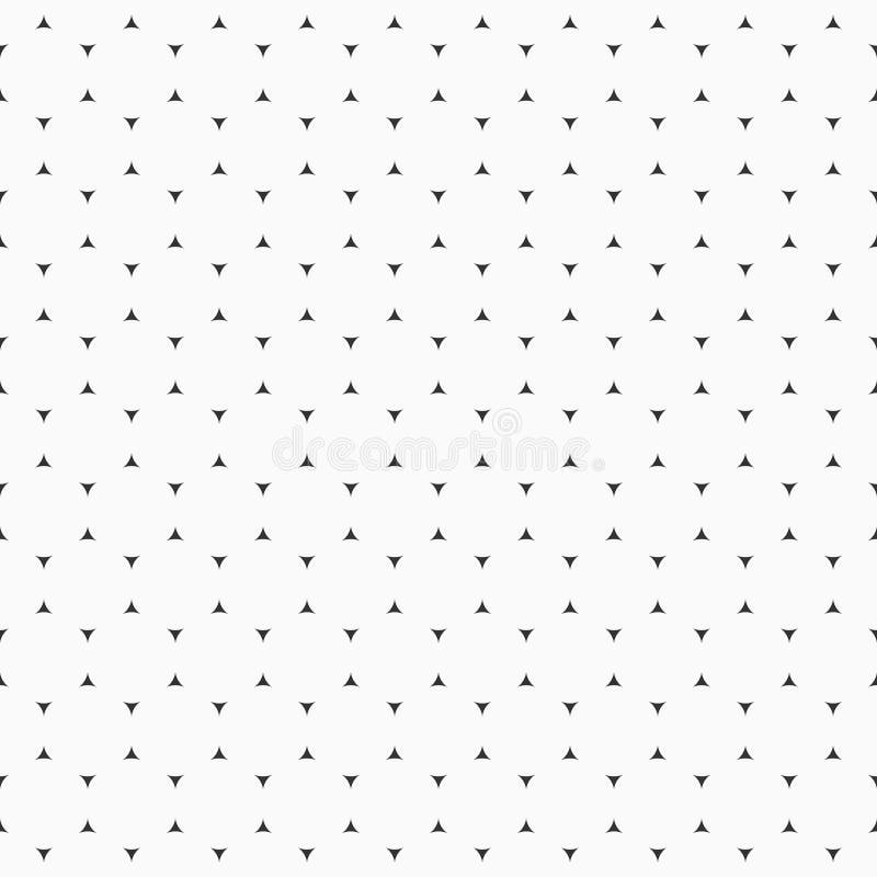 Vector Seamless Pattern of Smooth Tiny Triangles. Stock Vector ...
