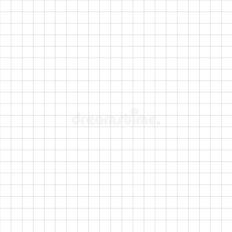 Vector Seamless Pattern, Squared Notebook. Notepad Paper Template ...