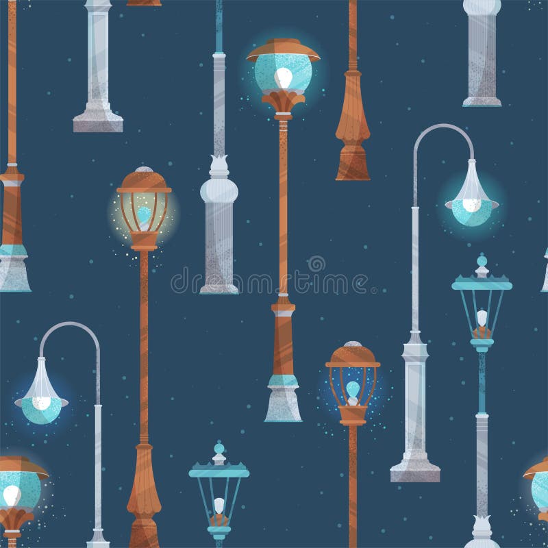 Lamppost Texture Stock Illustrations – 185 Lamppost Texture Stock ...