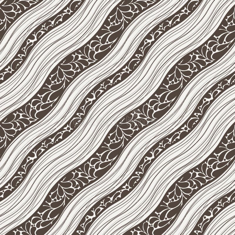 Vector Seamless Pattern of Stripes of the Petals Stock Vector ...