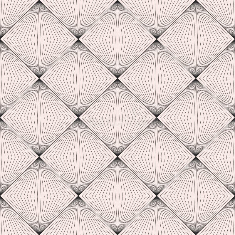Vector Seamless Pattern, Subtle Texture, Thin Lines, Squares, Op Stock ...