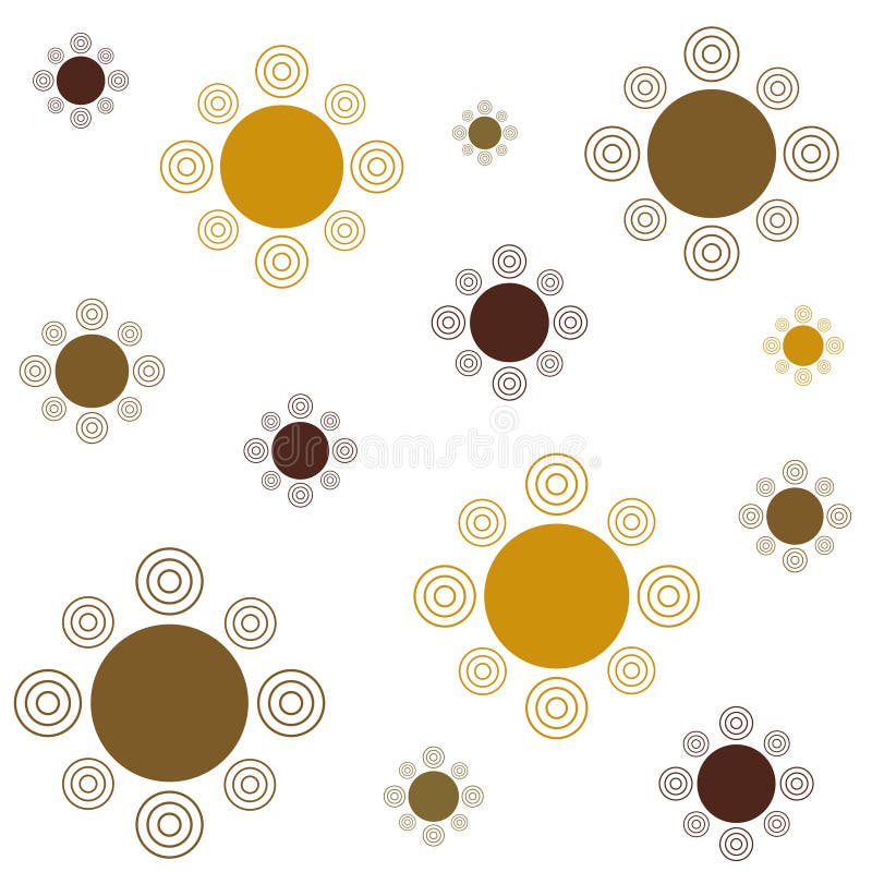 Vector Seamless Pattern. Sun Stylish Texture Stock Vector ...