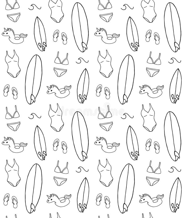 Doodle Surf Stock Illustrations – 1,979 Doodle Surf Stock Illustrations ...