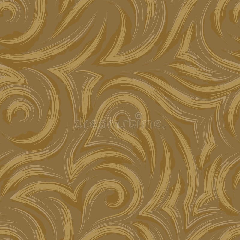 Vector Seamless Pattern of Swampy Smooth and Angular Lines or Brush ...