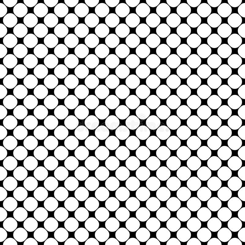 Vector Seamless Pattern, Texture with Circles Stock Vector ...