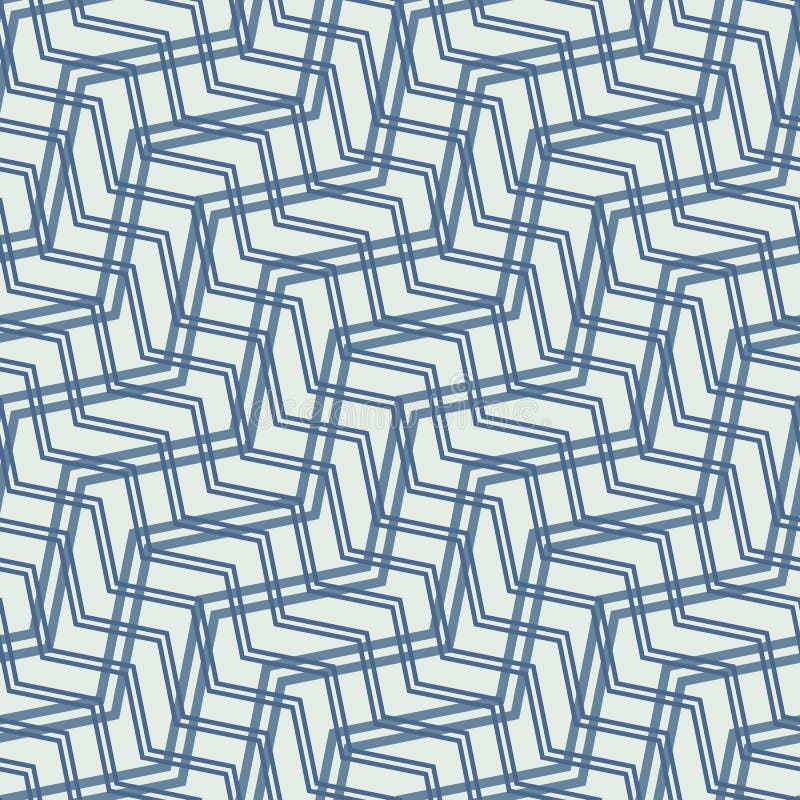 Vector Seamless Pattern with Thin Diagonal Lines, Chevron, Zigzag, Net ...