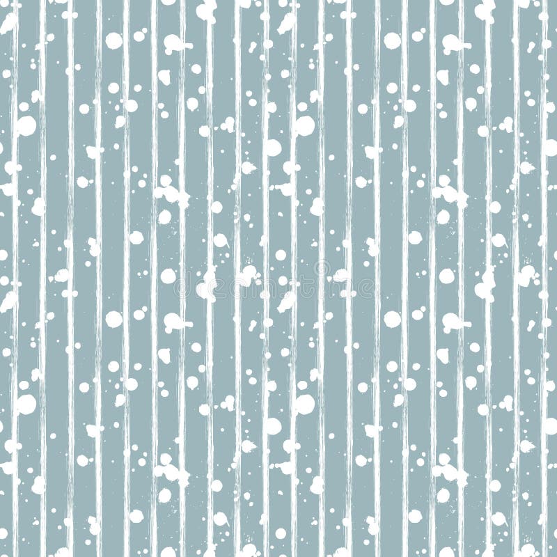 Vector Seamless Pattern, Tile with Inc Splash, Blots, Smudge and Brush ...
