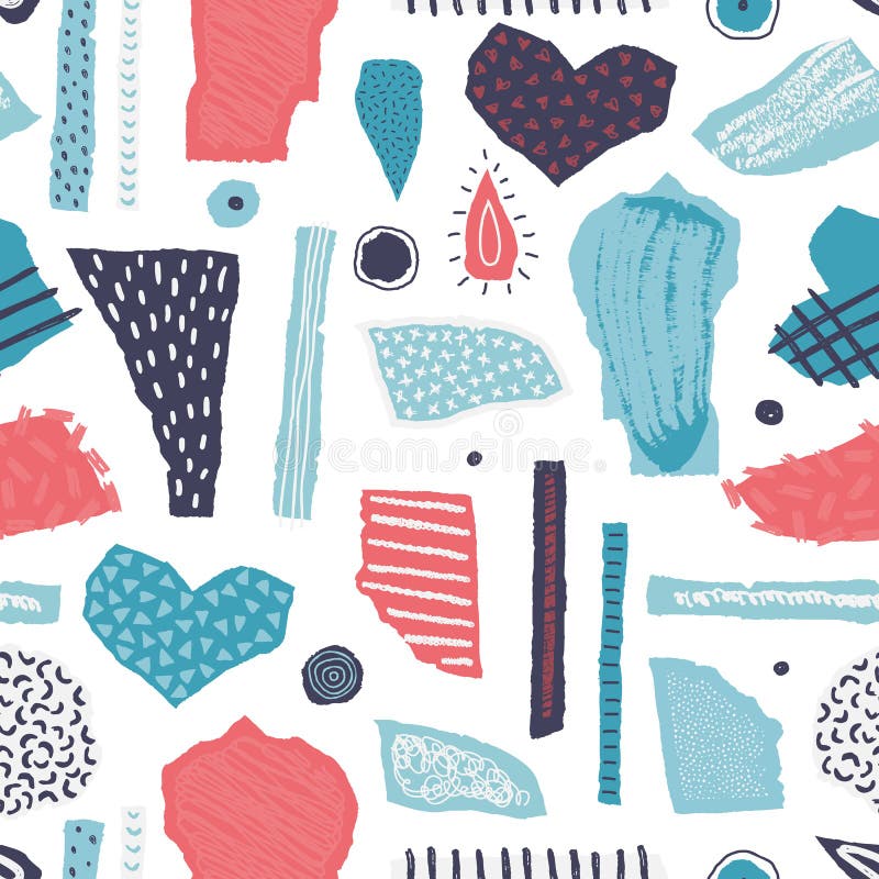 Seamless Torn Paper Edges Vector Stock Illustrations – 322 Seamless ...