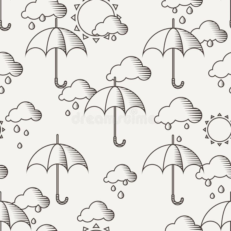 Seamless Rain Lines Background Pattern Stock Illustrations – 1,266 ...
