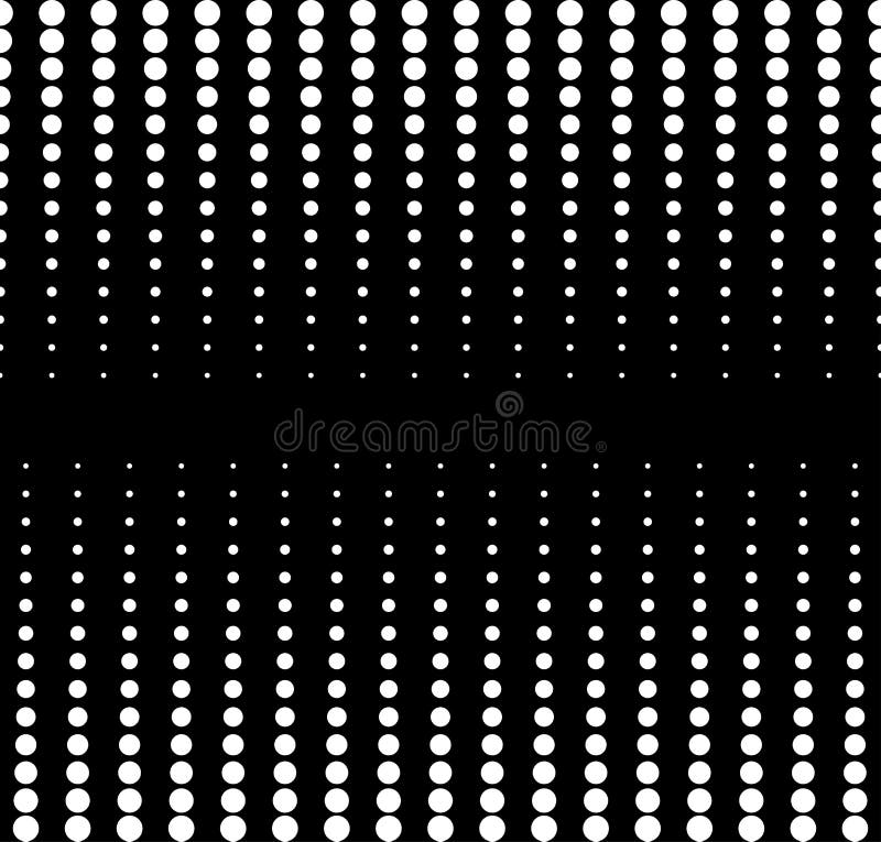 Vector Seamless Pattern, Vertical Rows of Circles Stock Vector ...