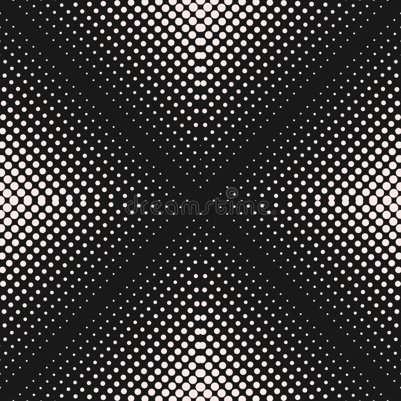 Vector Seamless Pattern, Visual Halftone Gradually Transition Effect ...