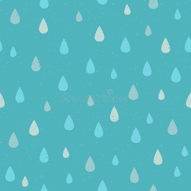 Vector Seamless Pattern with Water Drop Dots Stock Vector ...