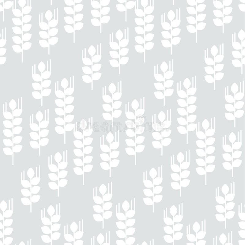 Vector Seamless Pattern with Wheat Ears and Grains Stock Vector ...