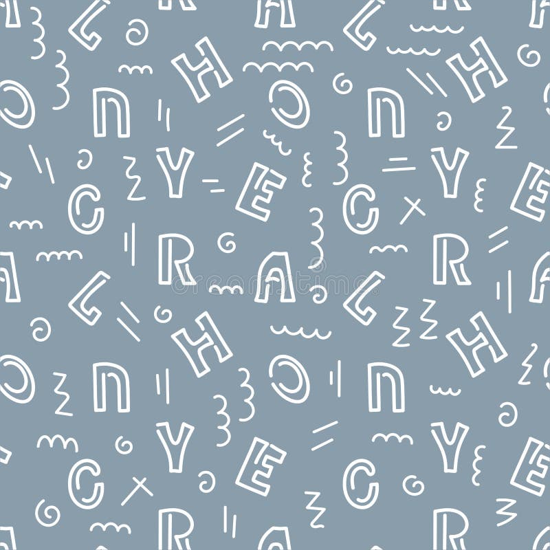 Pattern Letters Alphabet Random Stock Illustrations – 1,186 Pattern ...