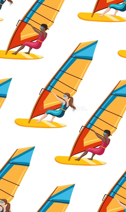 Vector Seamless Pattern with Decorated Rabbits in Various Poses ...