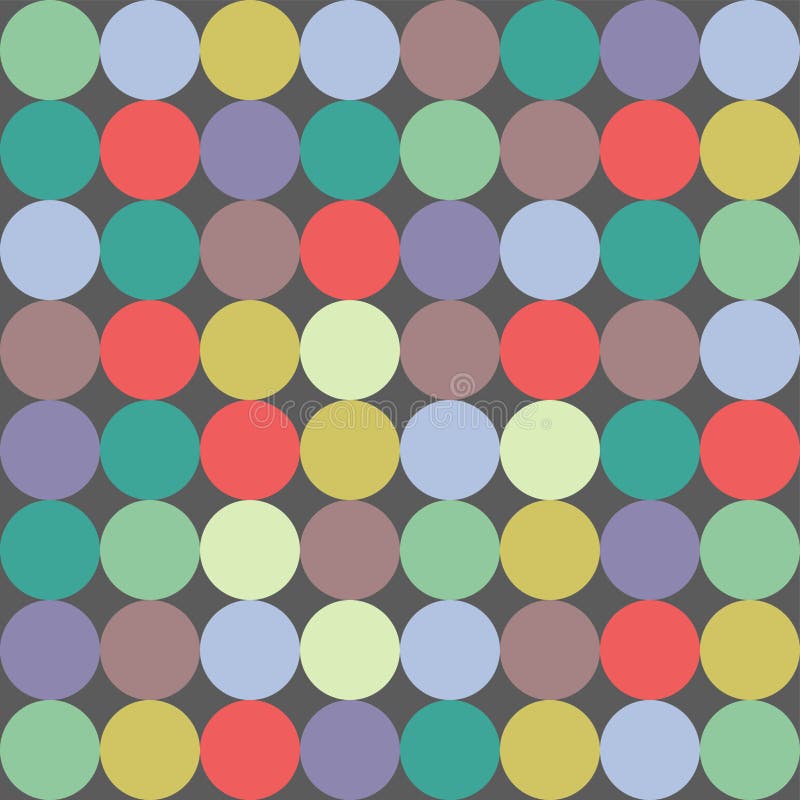 Polka Dot Pixel Effect Pattern Stock Vector - Illustration of pixel ...