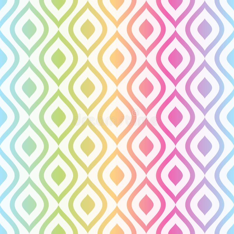 Colorful Rhombus Geometric Kids Playful Seamless Pattern Stock Vector ...