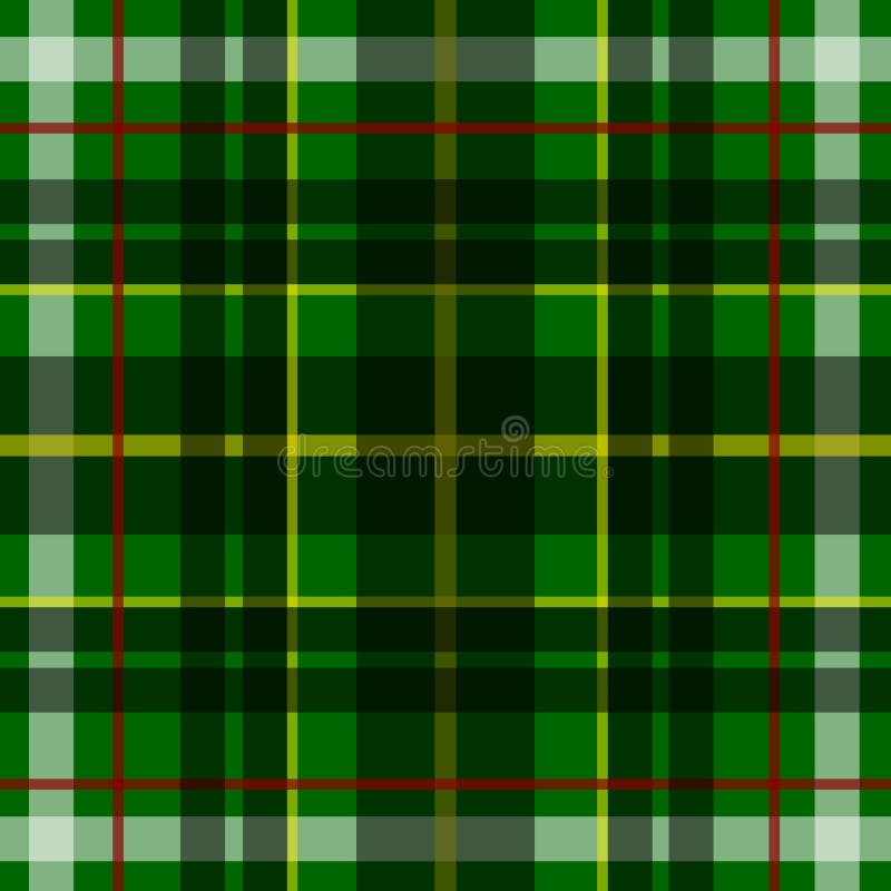 Vector Seamless Scottish Tartan Pattern Stock Vector - Illustration of ...
