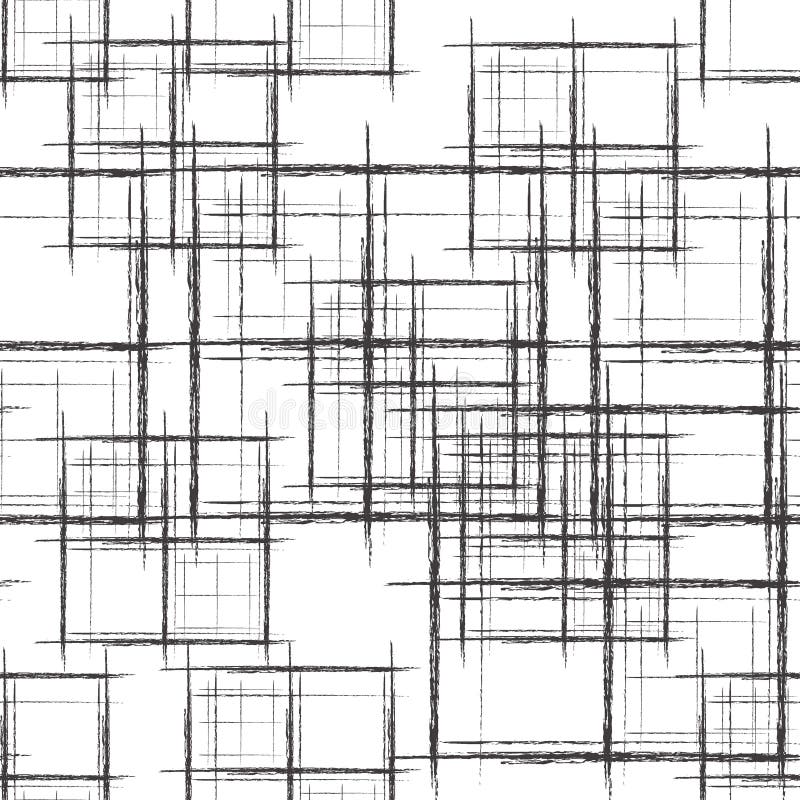 Vector Seamless Scratch Pattern Stock Vector - Illustration of simple ...