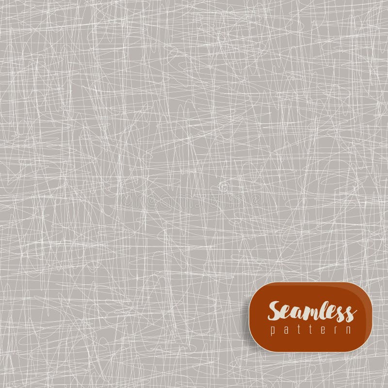 Vector Seamless Scribble Texture, Made of Lines. Stock Vector ...