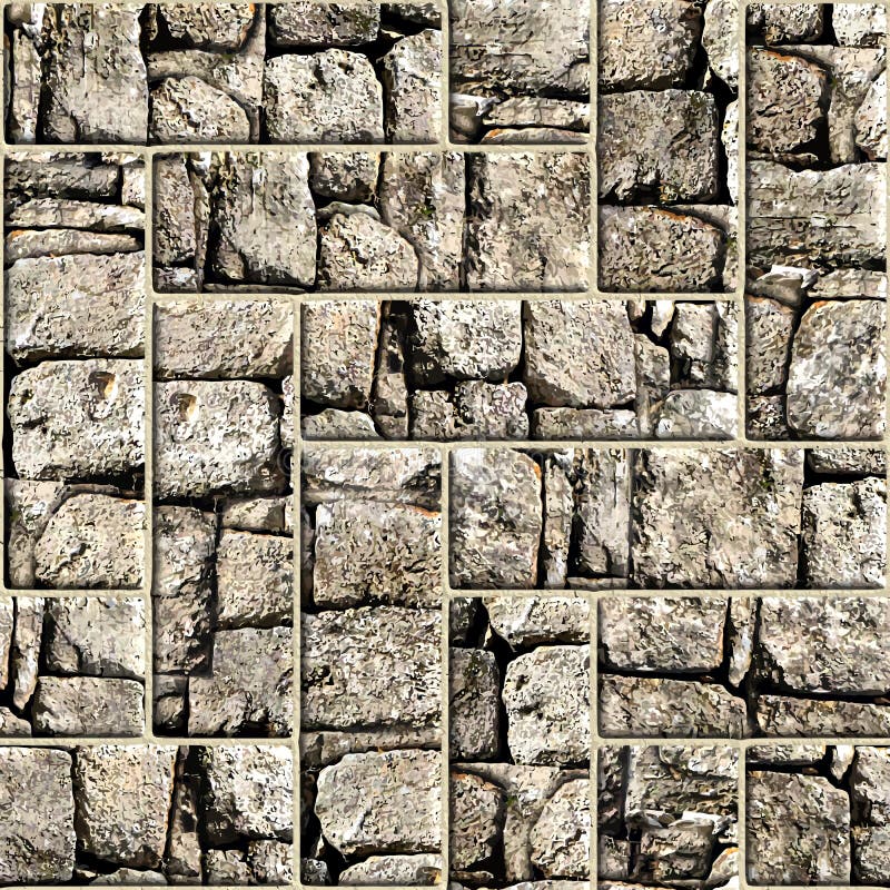 Vector Seamless Stone Creative Texture Stock Vector - Illustration of ...