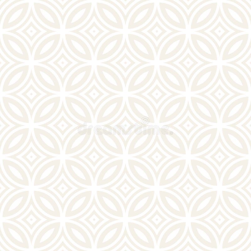 Vector Seamless Subtle Geometric Lines Pattern. Abstract Geometric ...