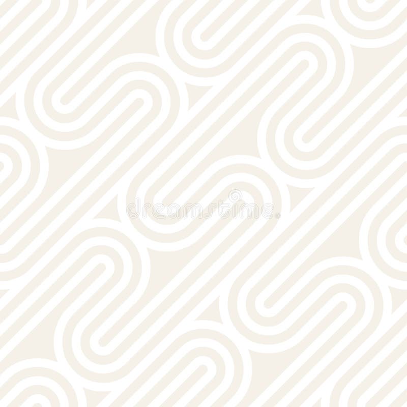 Vector Seamless Subtle Lattice Pattern. Modern Stylish Texture with ...