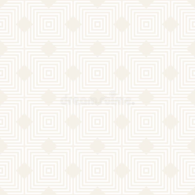 Vector Seamless Subtle Lattice Pattern. Modern Stylish Texture with ...