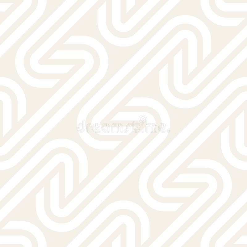 Vector Seamless Subtle Lattice Pattern. Modern Stylish Texture with ...